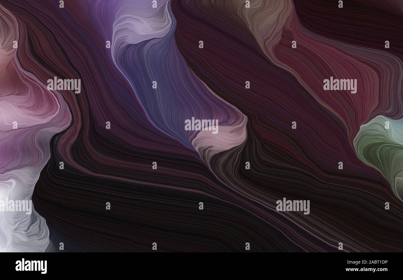 modern waves background illustration with very dark pink, pastel purple ...