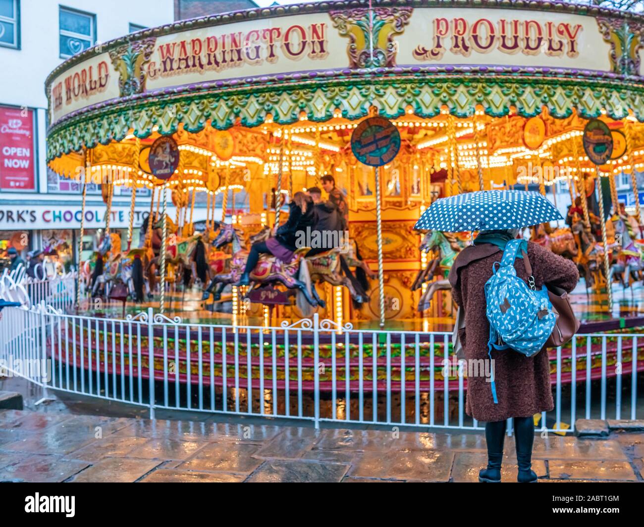 Victorian christmas carousel hi-res stock photography and images - Alamy