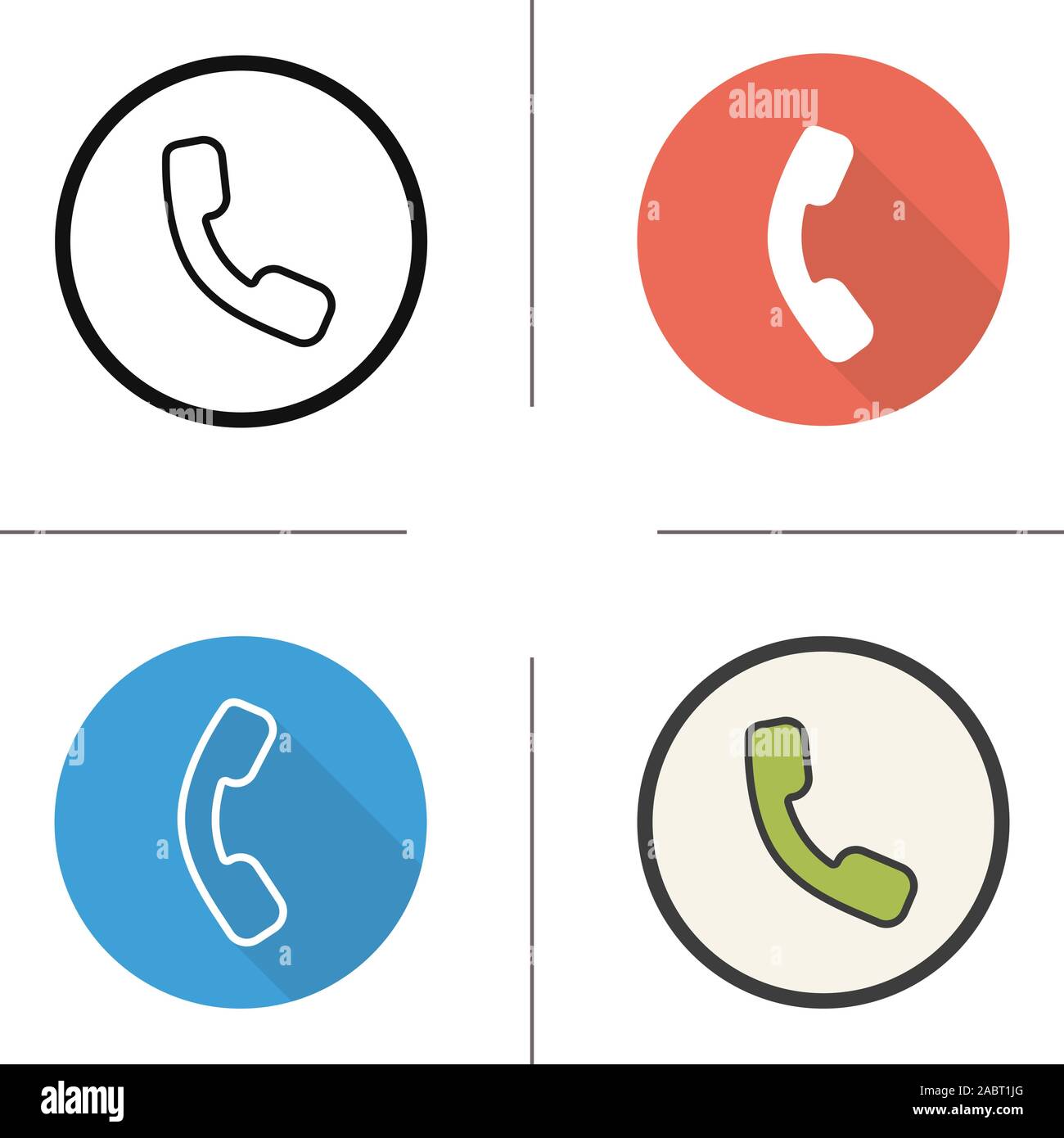 Telephone dial emblem Cut Out Stock Images & Pictures - Alamy