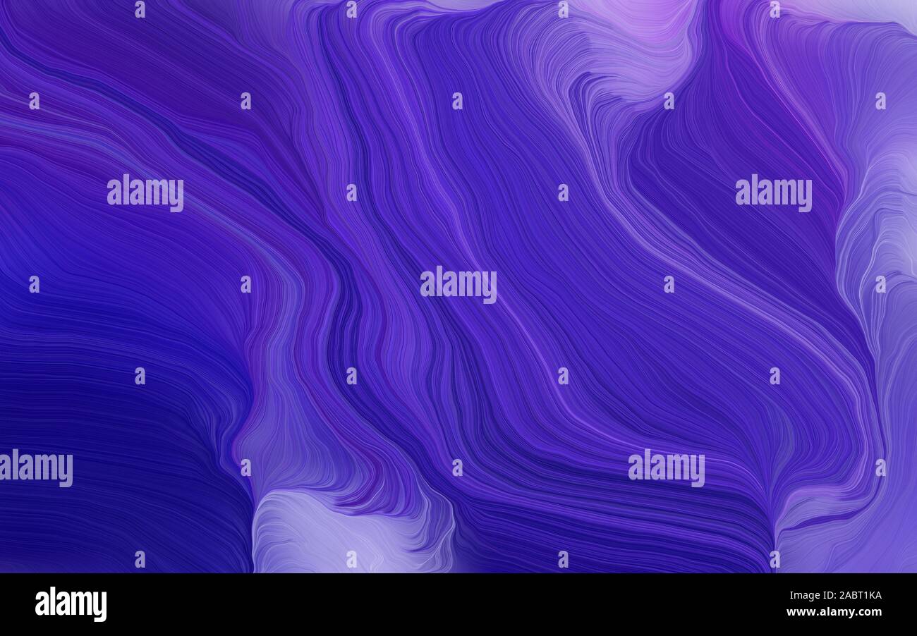 contemporary waves illustration with dark slate blue, light pastel ...