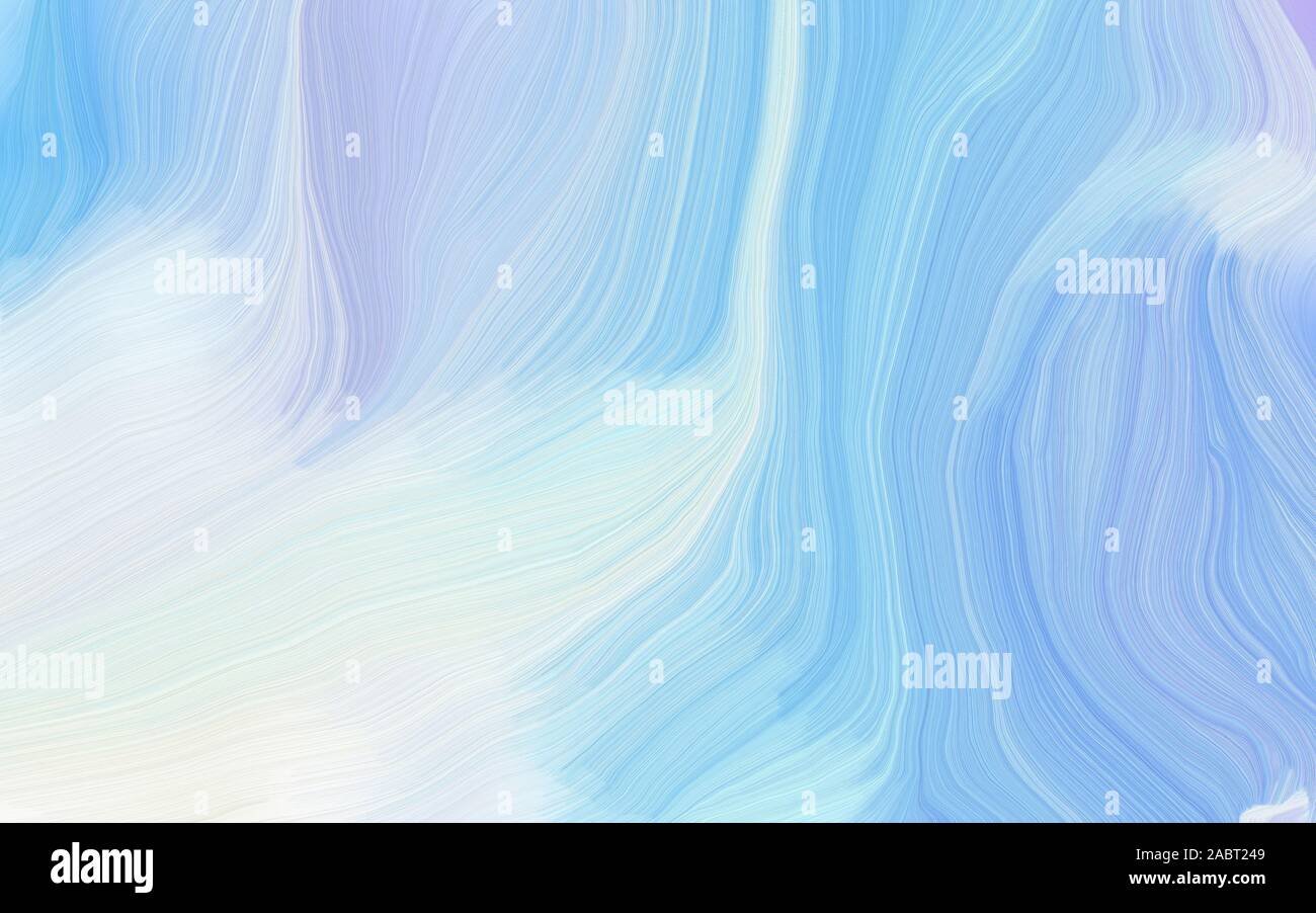 elegant curvy swirl waves background design with light blue, baby blue ...