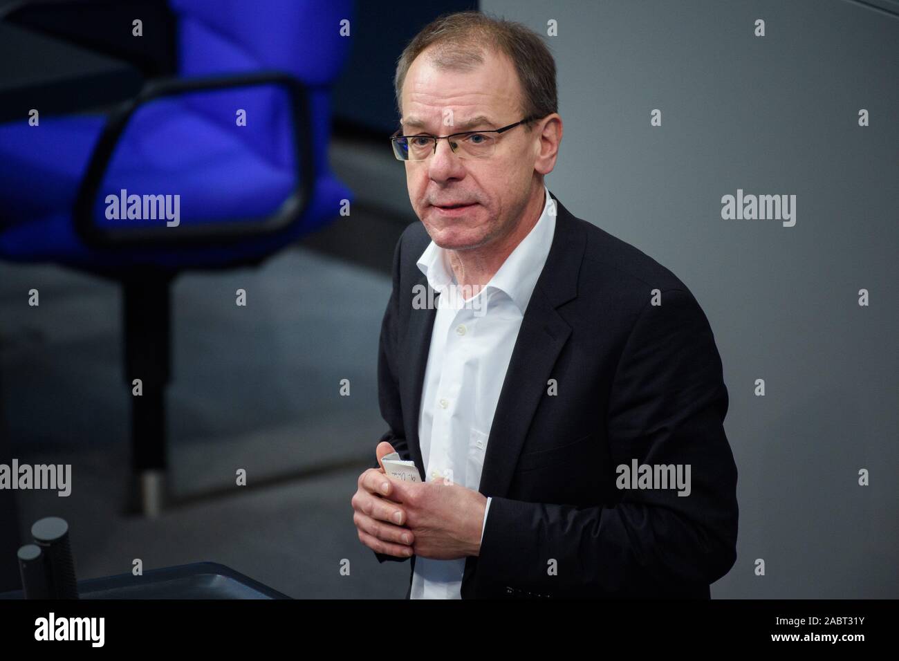 Berlin, Germany. 29th Nov, 2019. Markus Kurth (Bündnis 90/Die Grünen ...