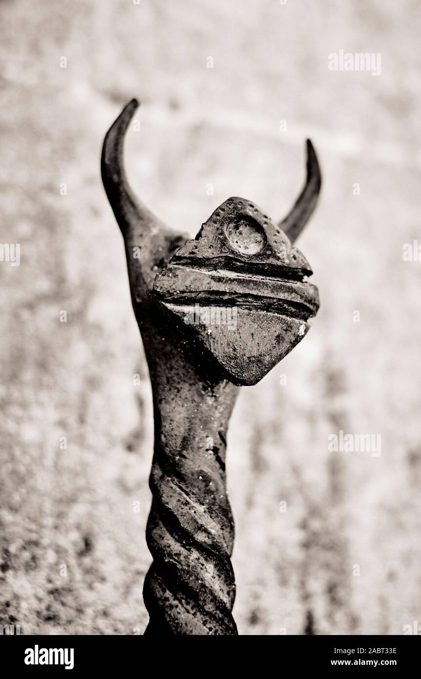 Horned devil hi-res stock photography and images - Alamy