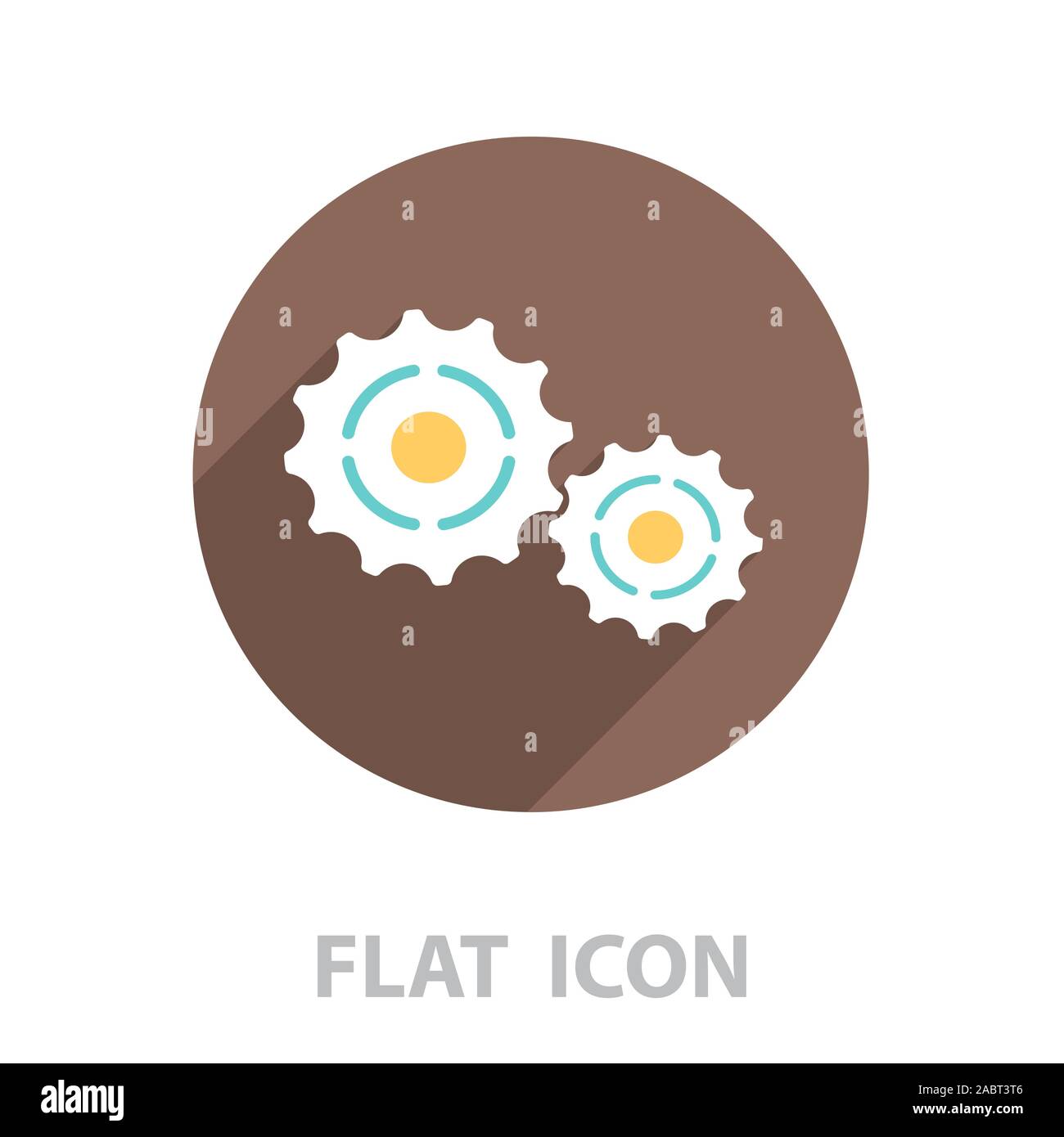 Vector Cog Settings Icon Symbol Stock Vector Image & Art - Alamy