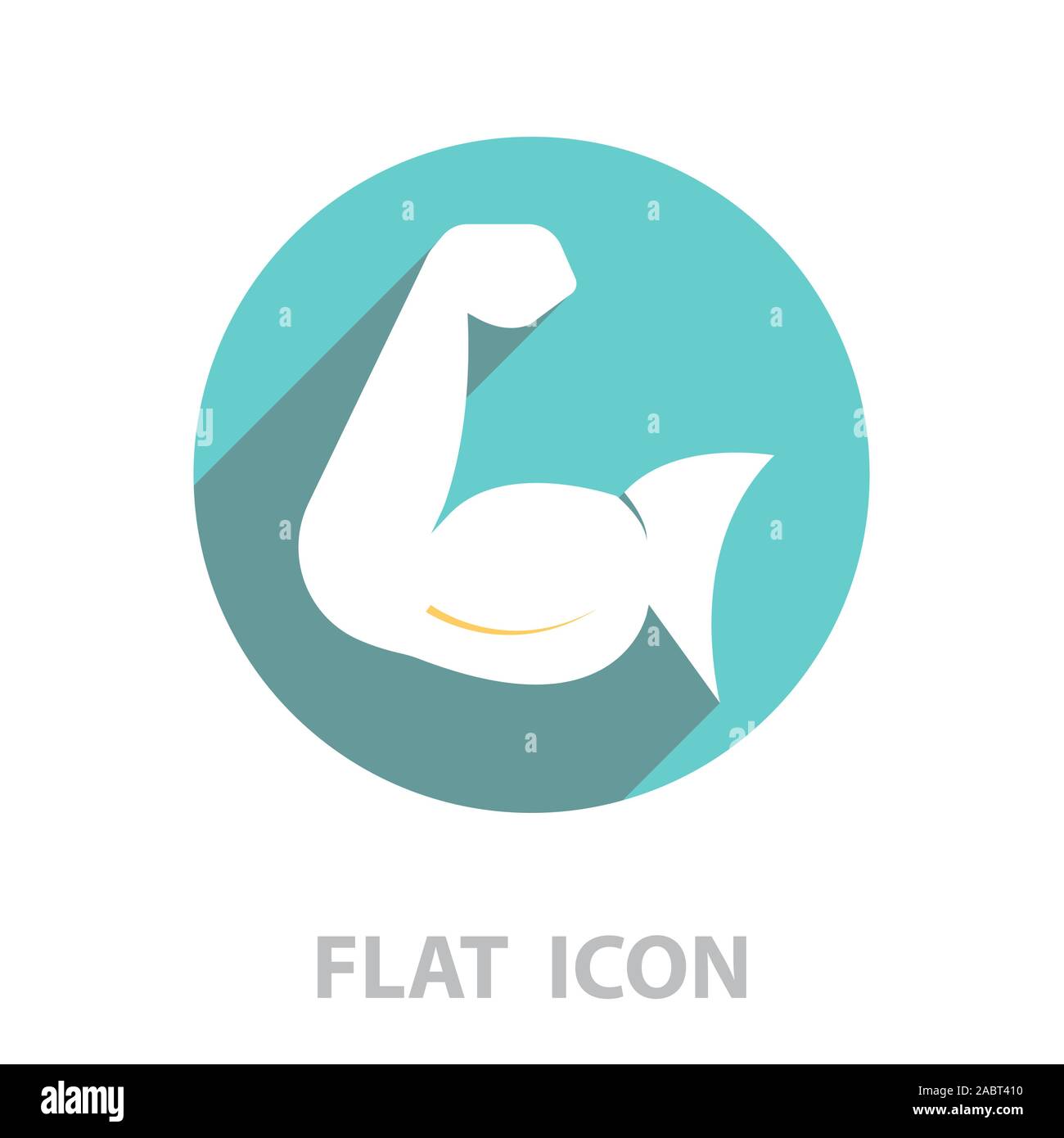 Cartoon flexing muscles isolated hi-res stock photography and images ...
