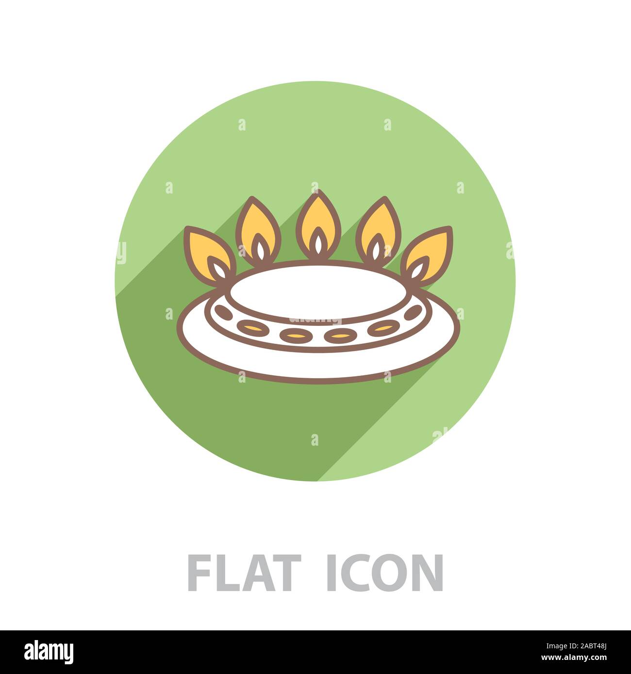 Burner icon Stock Vector Images - Alamy