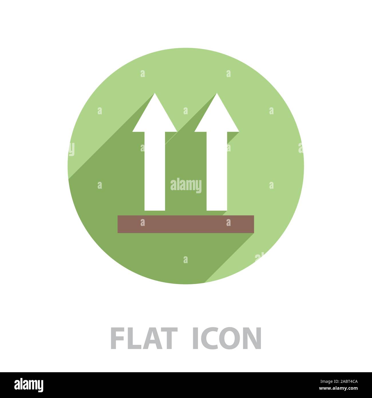 Icon of Side Up sign (symbol Stock Vector Image & Art - Alamy