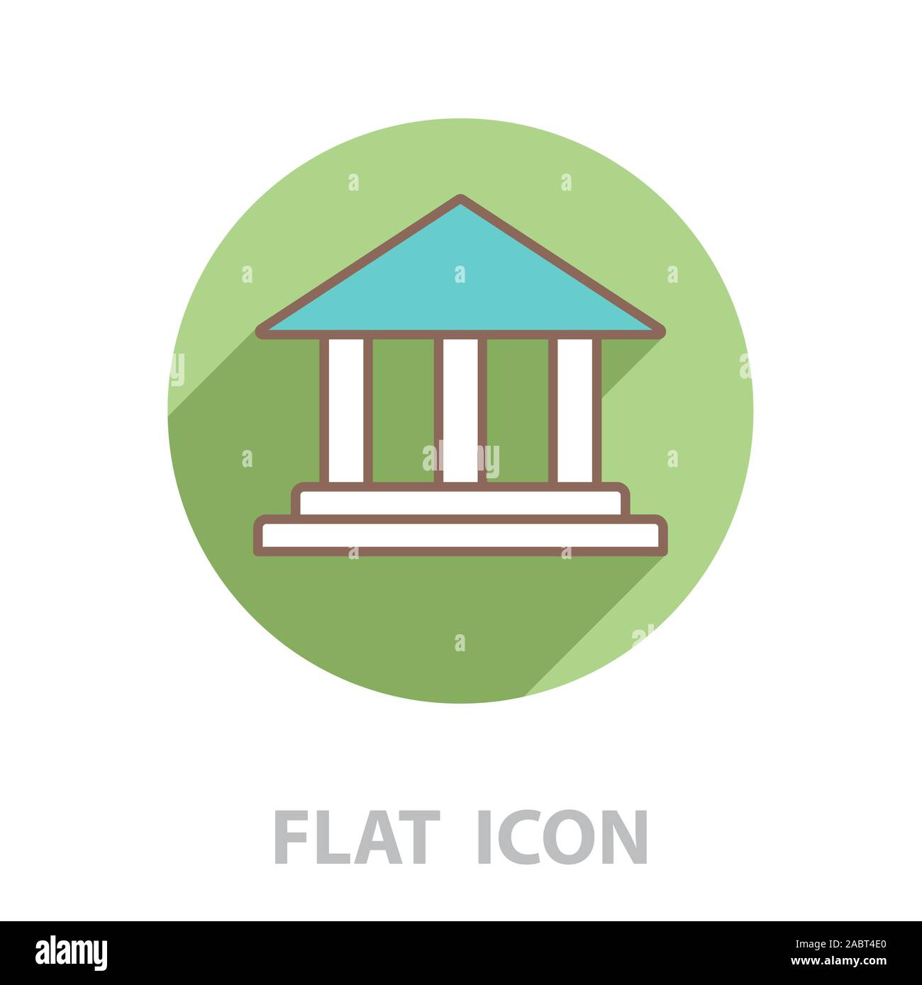 Museum building icon. vector illustration Stock Vector Image & Art - Alamy