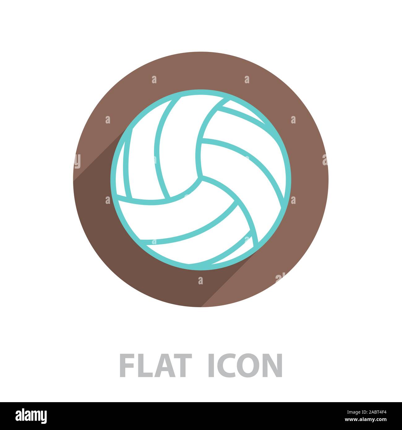 volleyball ball. vector illustration Stock Vector Image & Art - Alamy