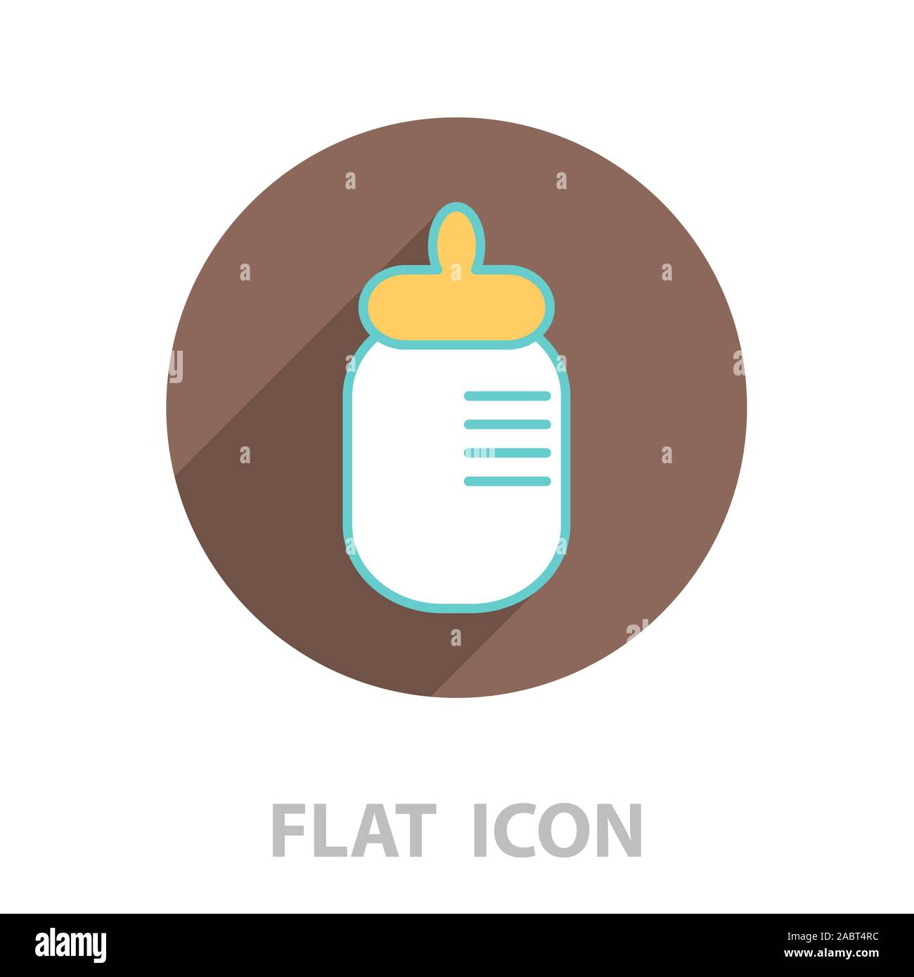 Baby bottle ui icon Stock Vector Images - Alamy