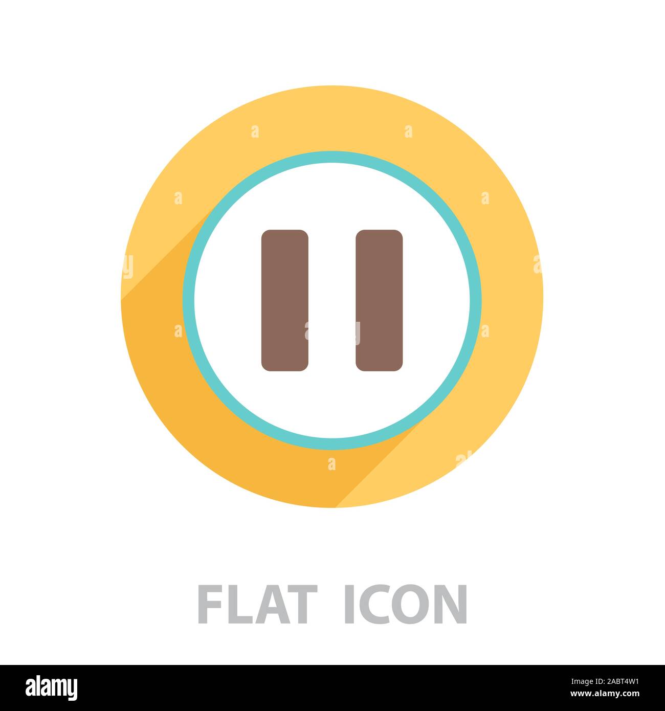pause vector icon. vector illustration Stock Vector Image & Art - Alamy