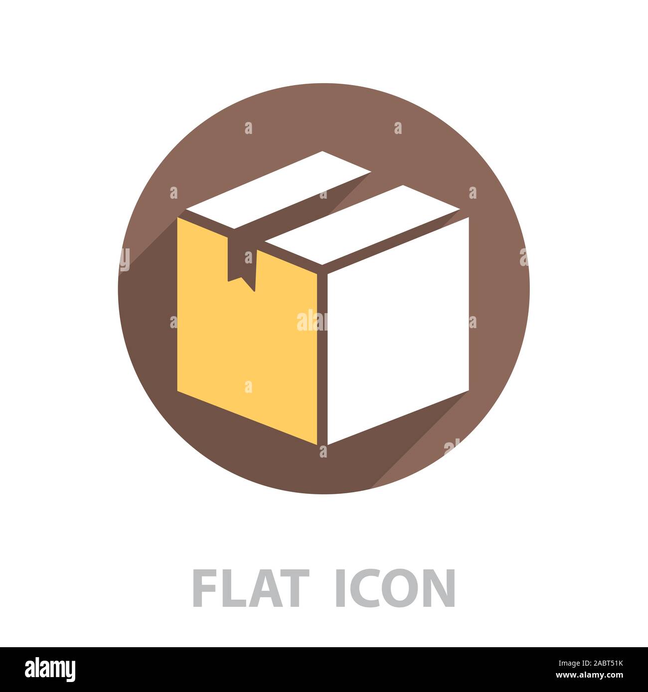 Box vector icon. vector illustration Stock Vector Image & Art - Alamy