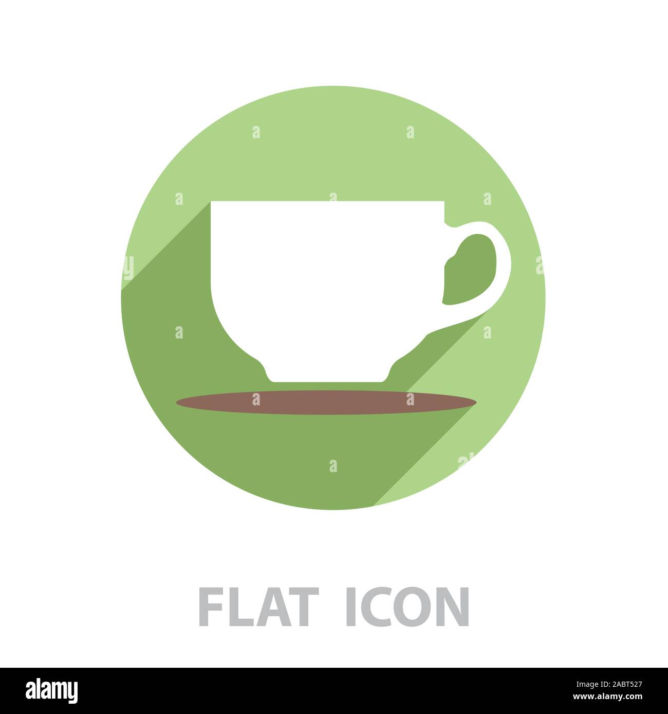 Coffee (tea) cup icon. vector illustration Stock Vector Image & Art - Alamy