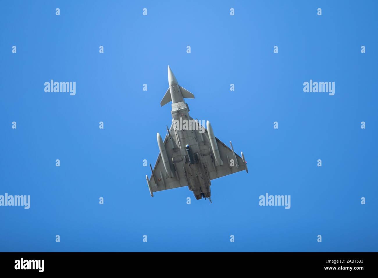 Eurofighter typhoon f 2000a of the italian air force hi-res stock ...