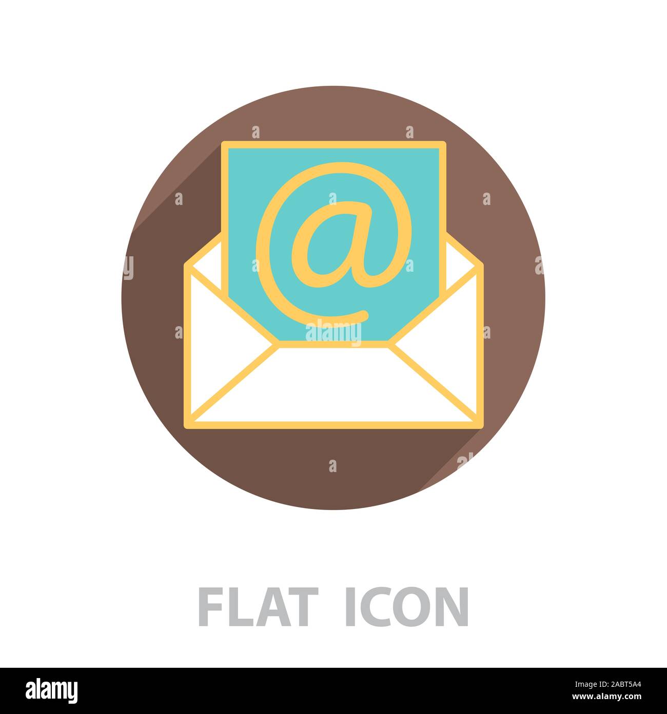 Envelope mail icon. Email message sign Stock Vector Image & Art - Alamy