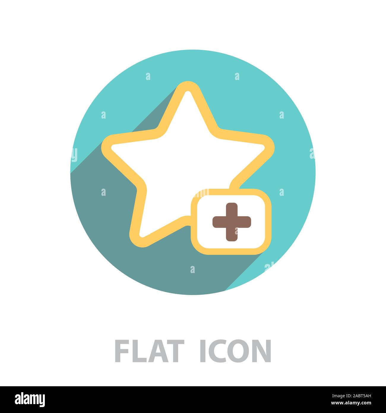 Star favorite sign web icon. vector illustration Stock Vector Image ...