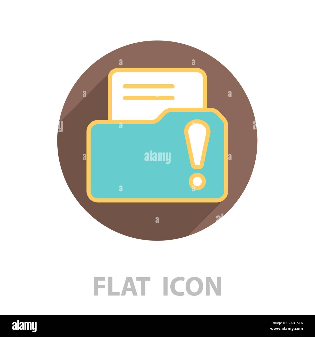 Document exclamation Stock Vector Images - Alamy