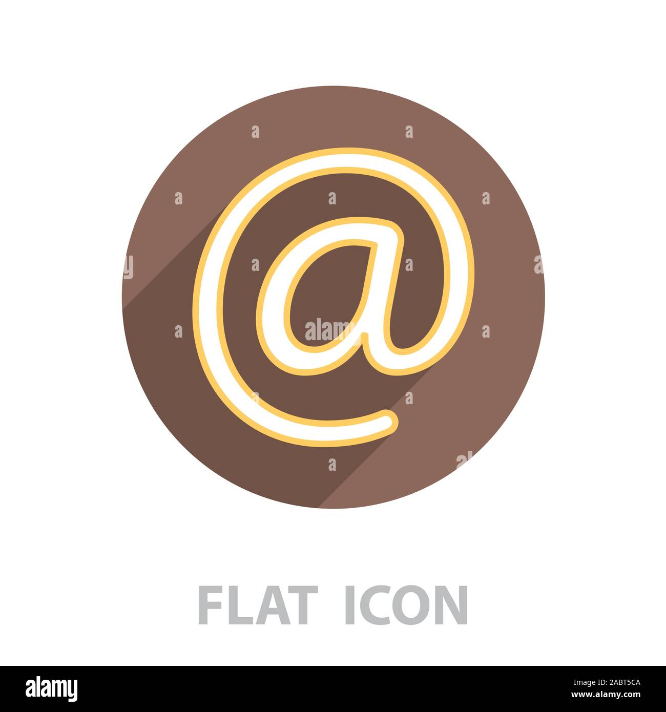 email line icon. vector illustration Stock Vector Image & Art - Alamy
