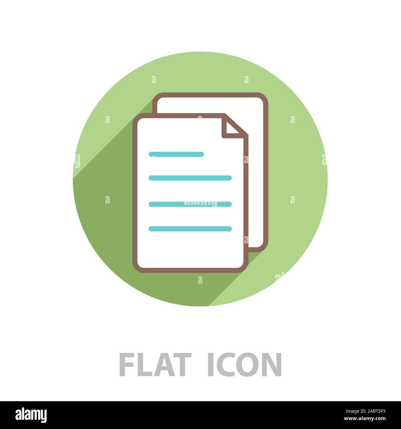 line note paper icons. vector illustration Stock Vector Image & Art - Alamy