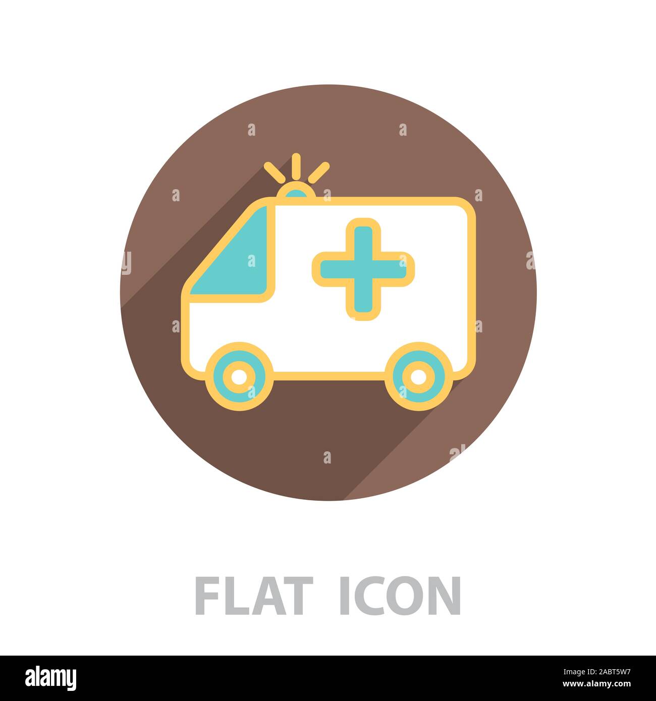 ambulance icon. vector illustration Stock Vector Image & Art - Alamy