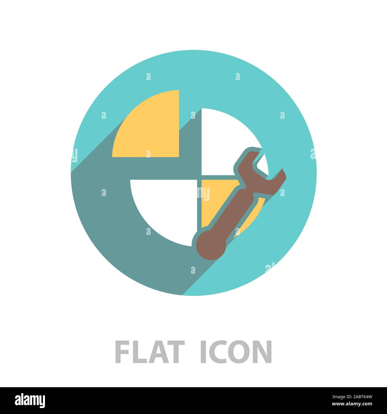 Settings icon. vector illustration Stock Vector Image & Art - Alamy