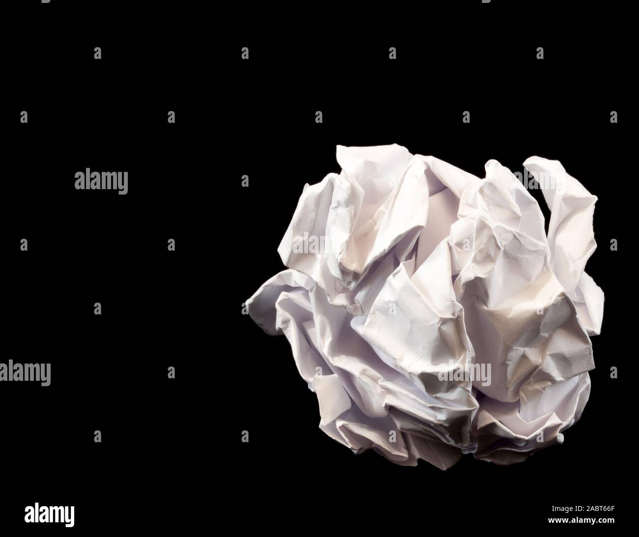 Crumpled paper ball waste hi-res stock photography and images - Alamy
