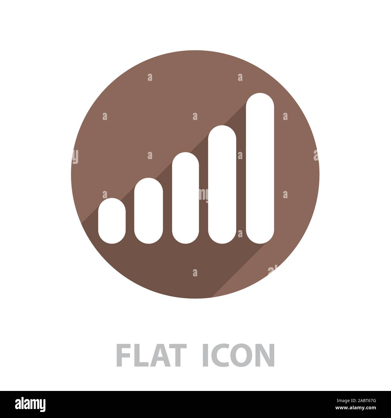graph icon. vector illustration Stock Vector Image & Art - Alamy