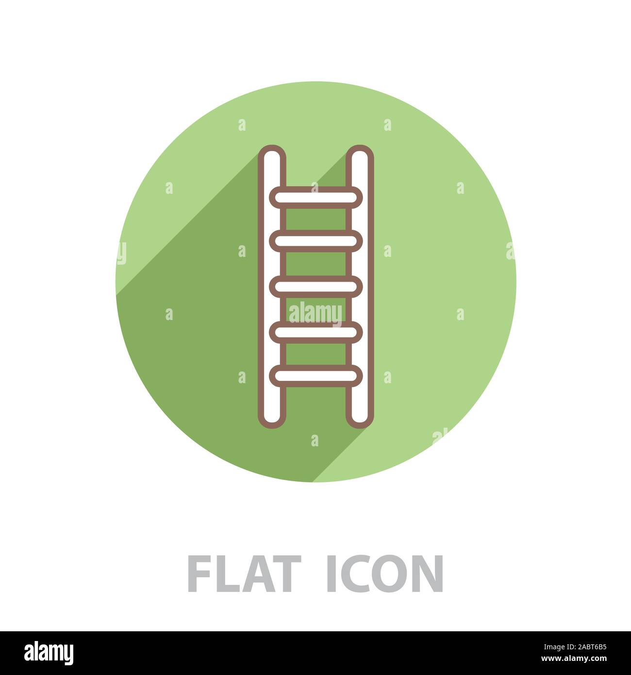 ladder line icon. vector illustration Stock Vector Image & Art - Alamy