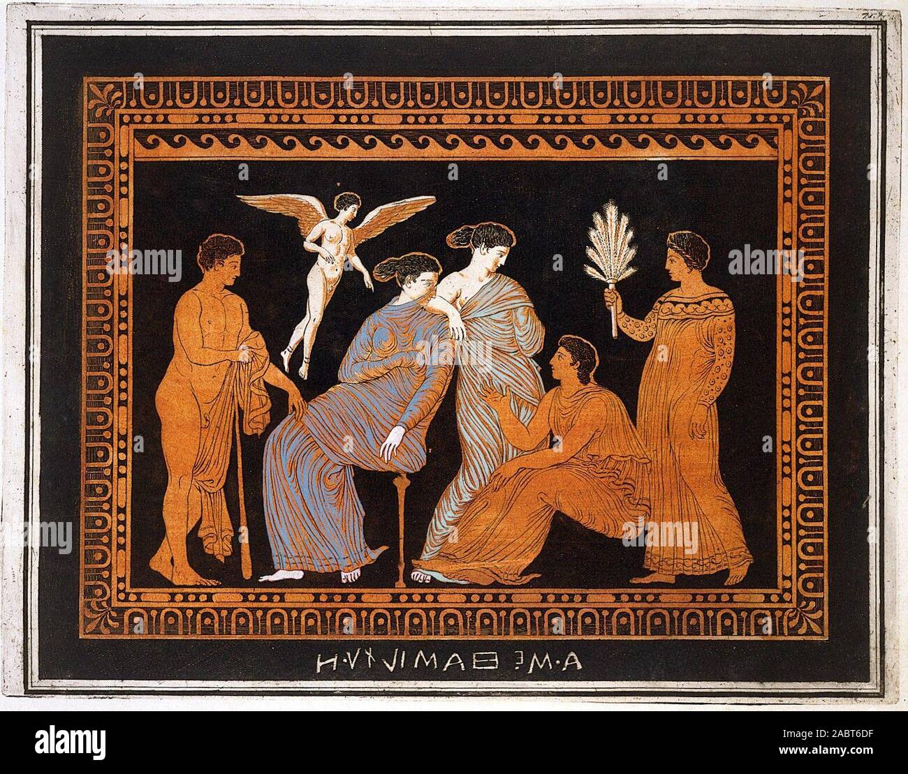 Winged figures of genius hi-res stock photography and images - Alamy