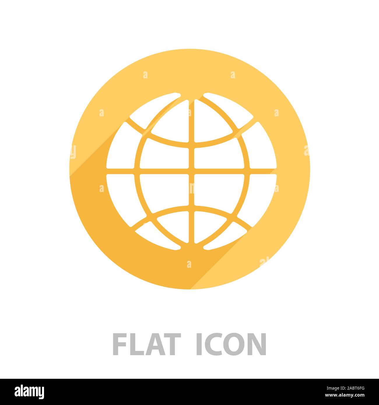 The globe icon. vector illustration Stock Vector Image & Art - Alamy
