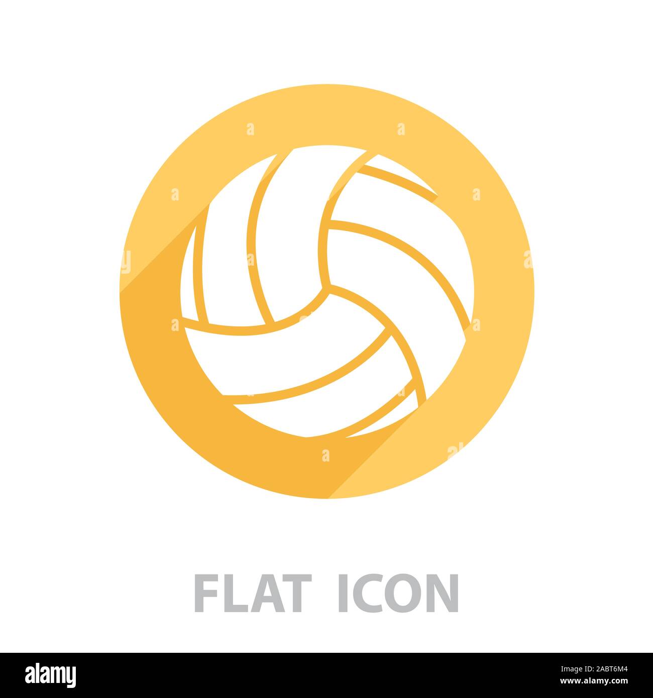 volleyball ball. vector illustration Stock Vector Image & Art - Alamy