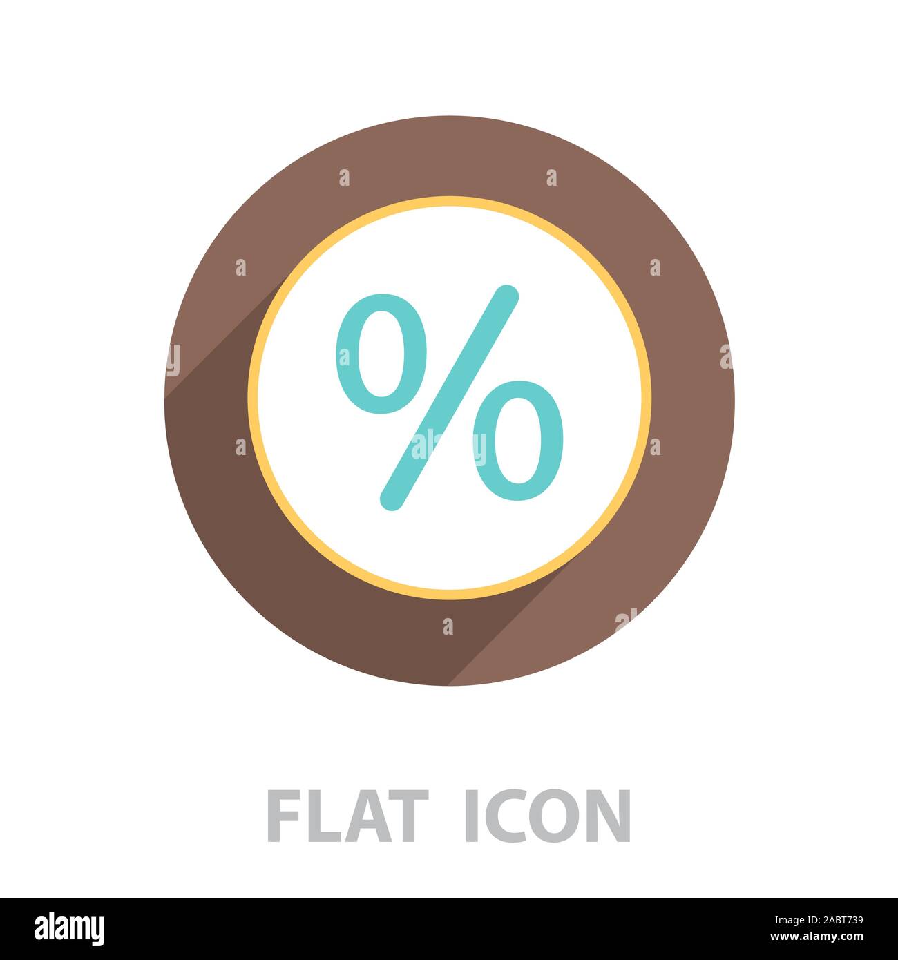 percent sign. vector line icon Stock Vector Image & Art - Alamy