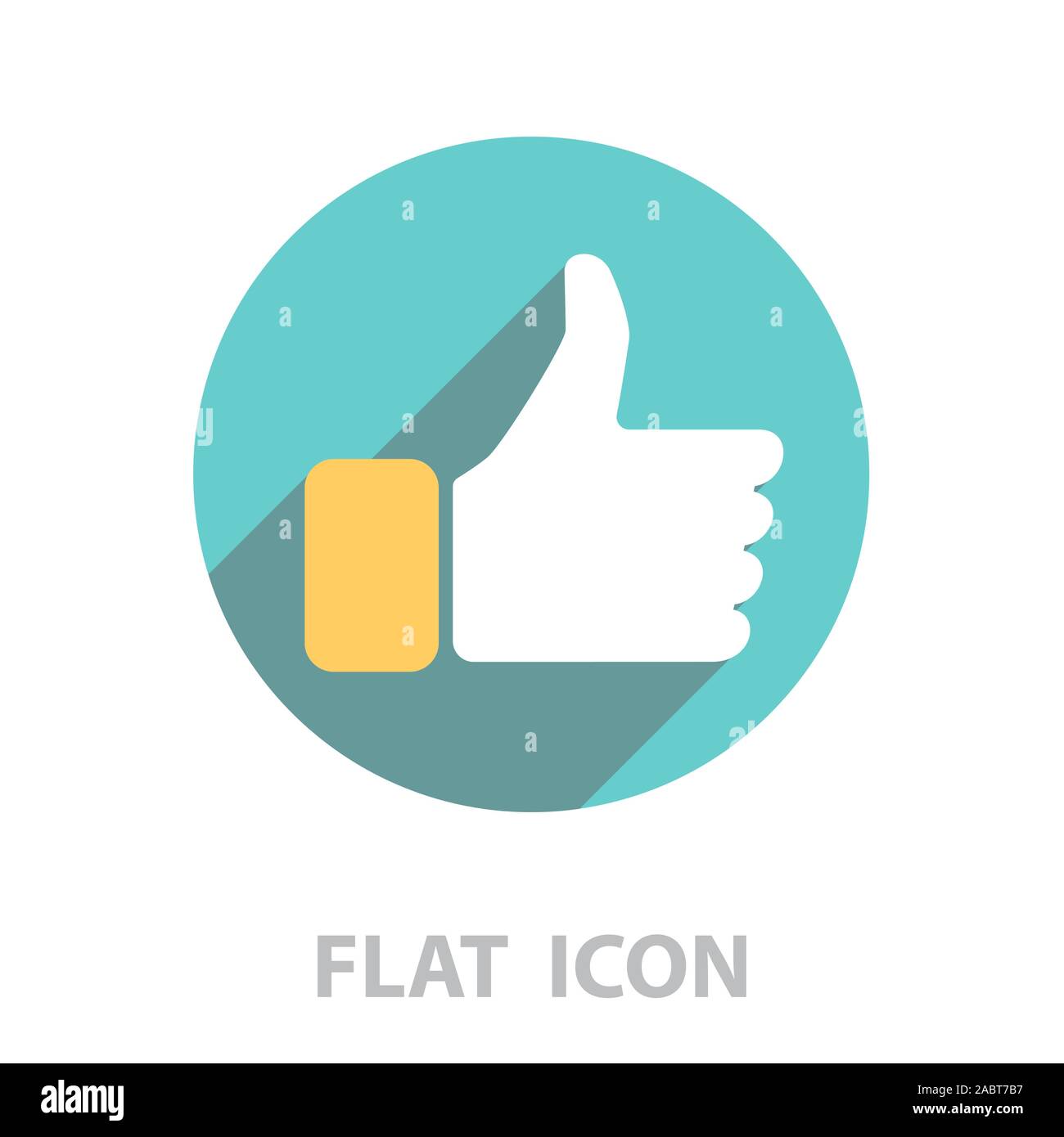 thumb up icon, vector illustration Stock Vector Image & Art - Alamy