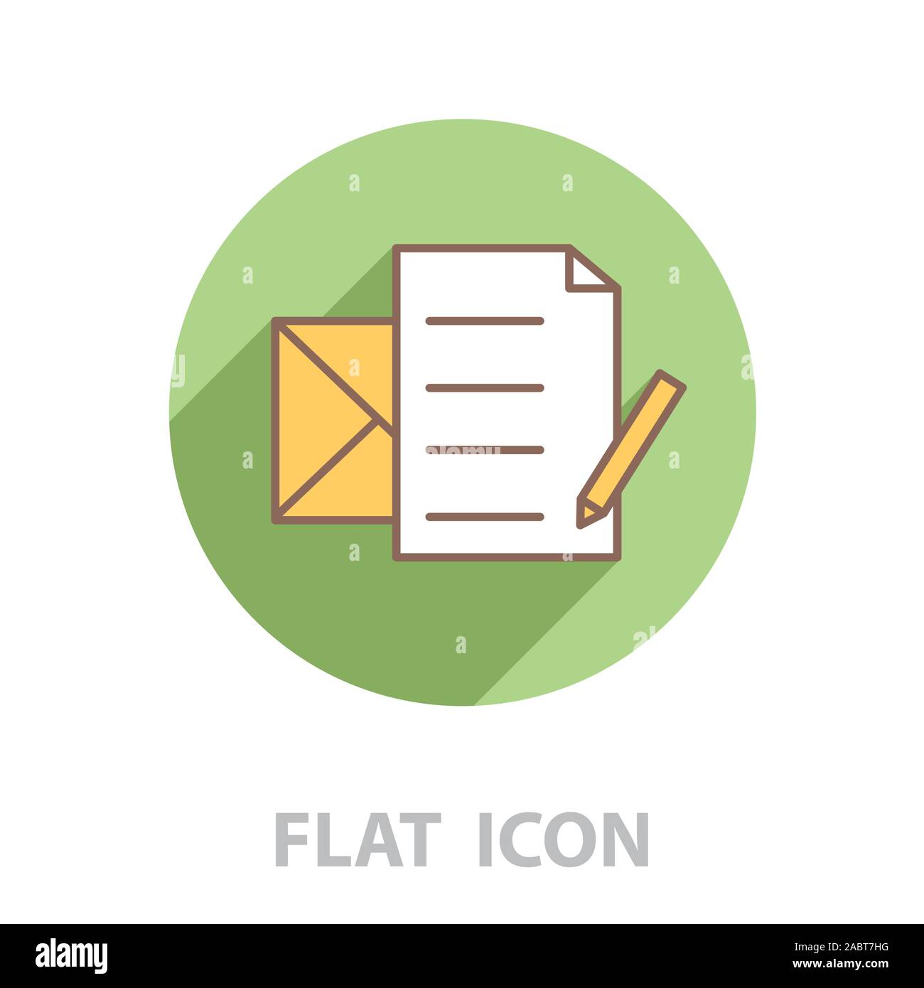 write a message icon Stock Vector Image & Art - Alamy