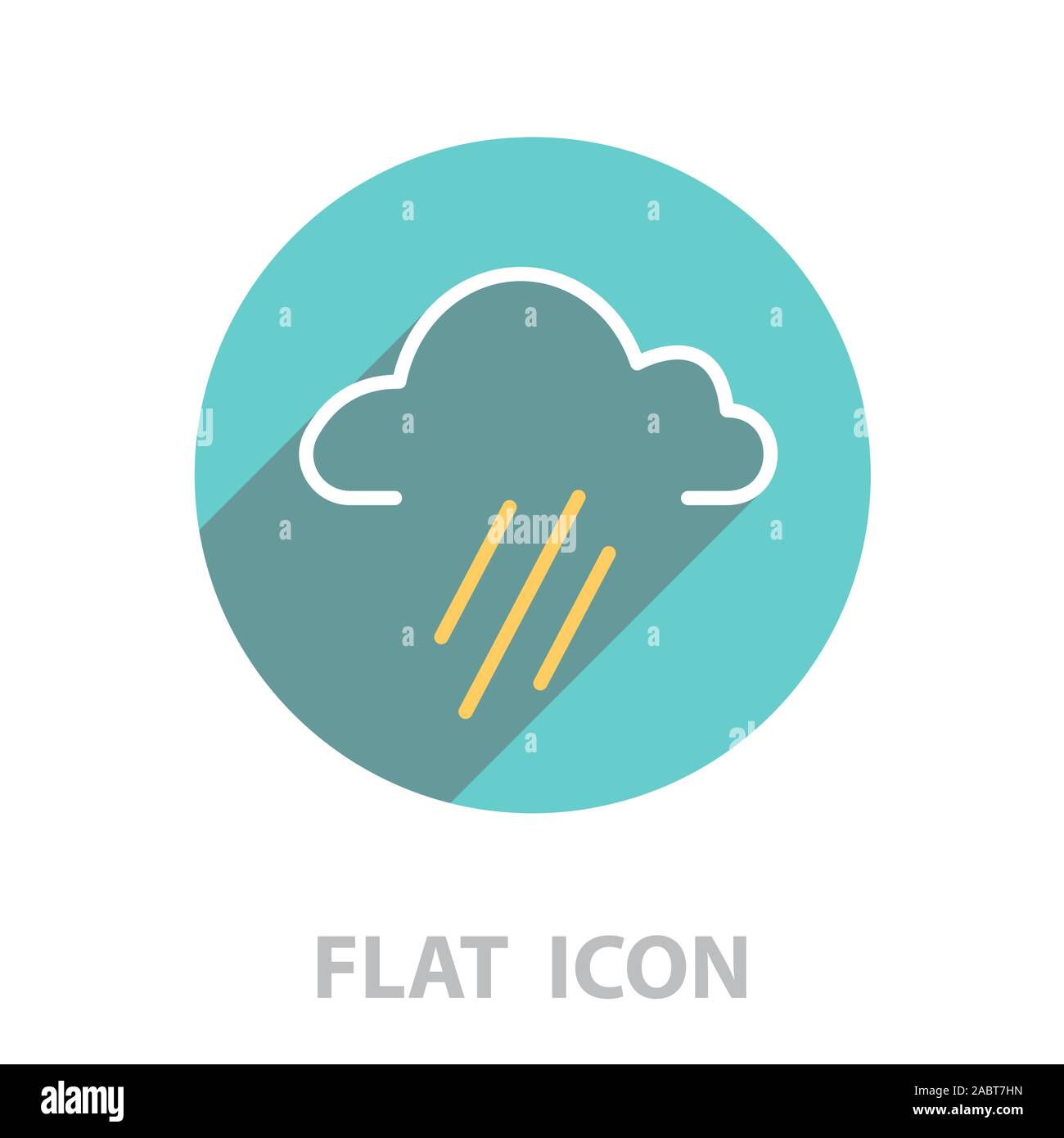 Rain drop single Stock Vector Images - Alamy