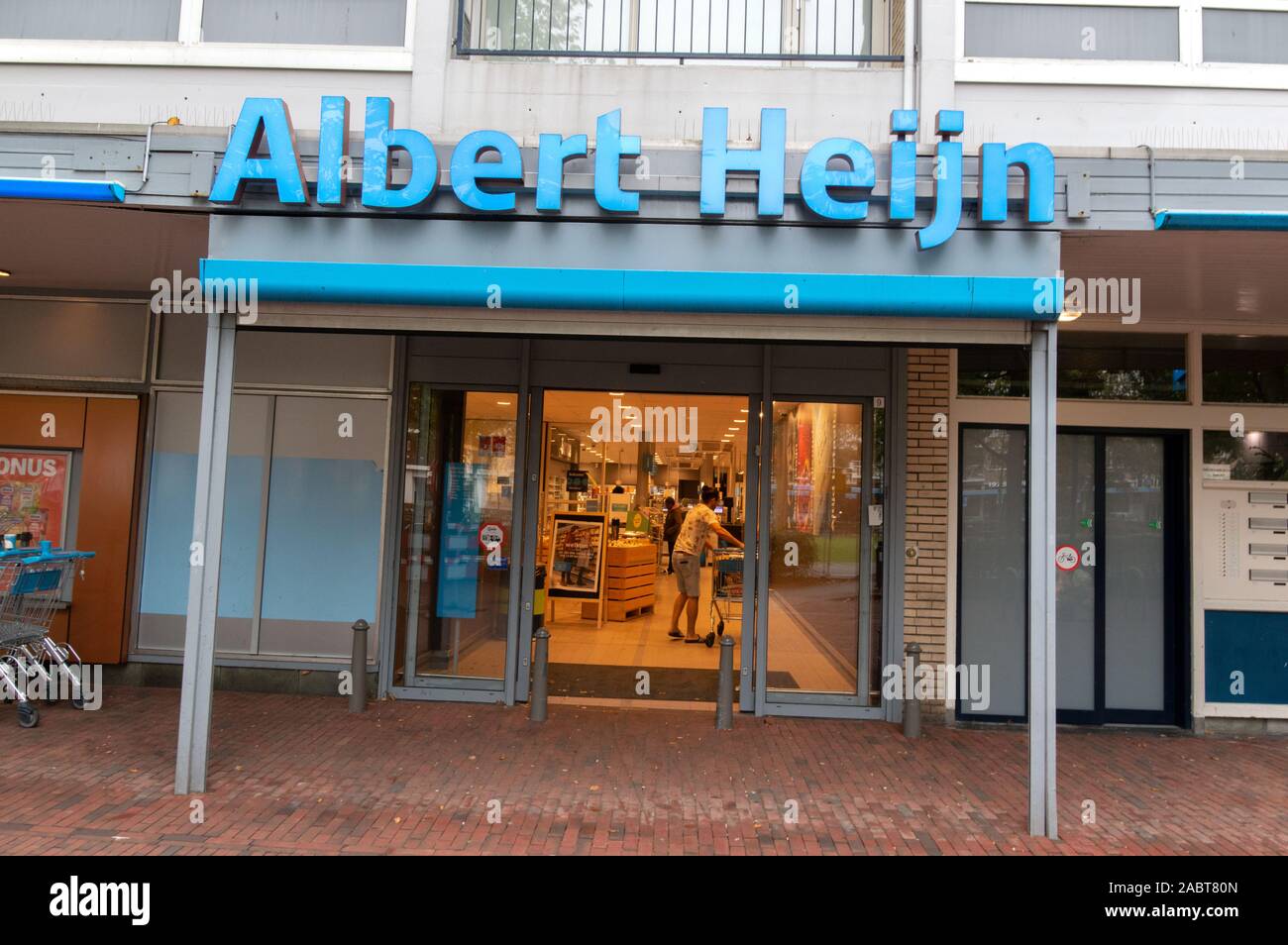 AH Supermarket At Den Helder The Netherlands 2019 Stock Photo - Alamy