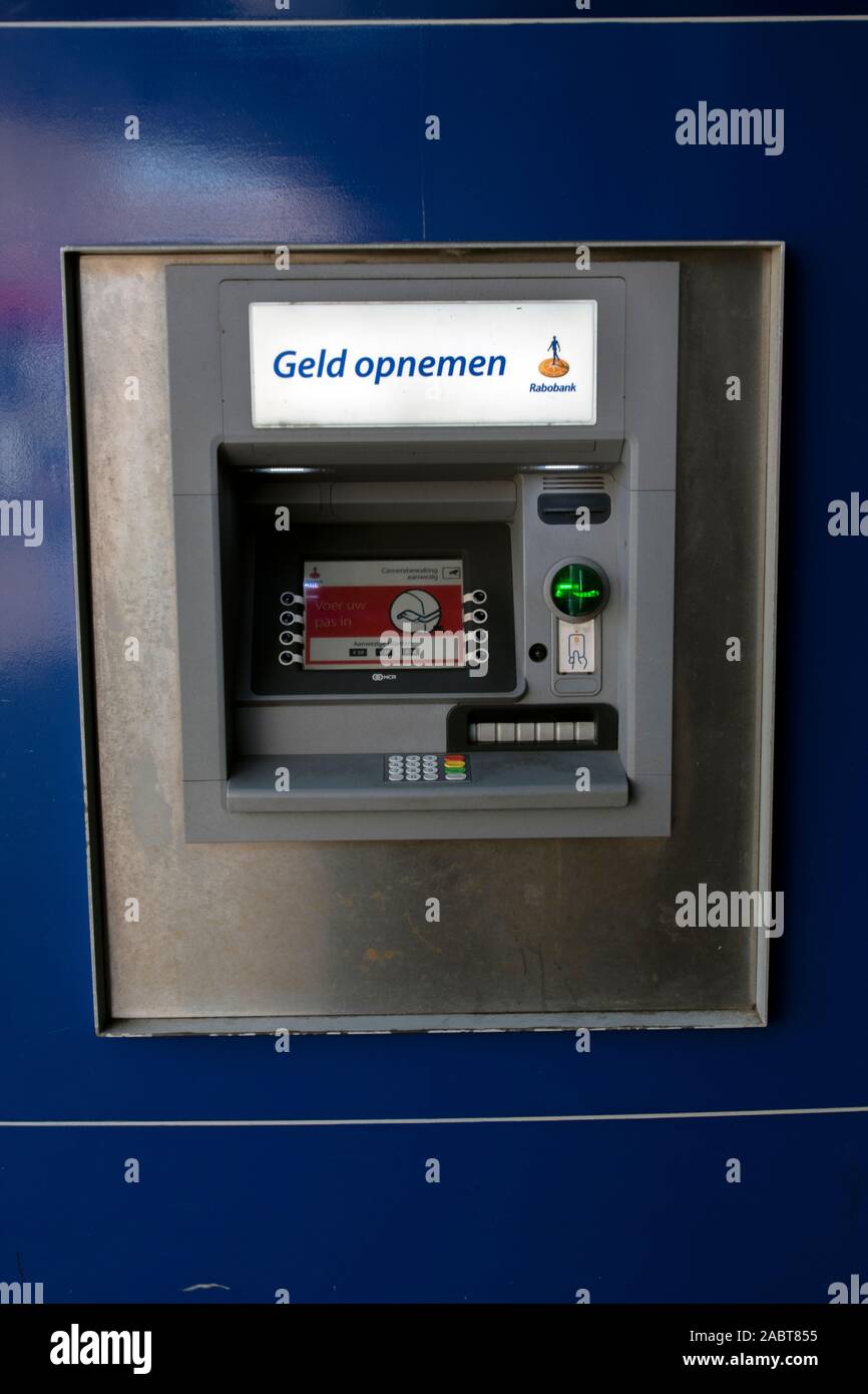 ATM Rabobank At Diemen The Netherlands 2019 Stock Photo - Alamy