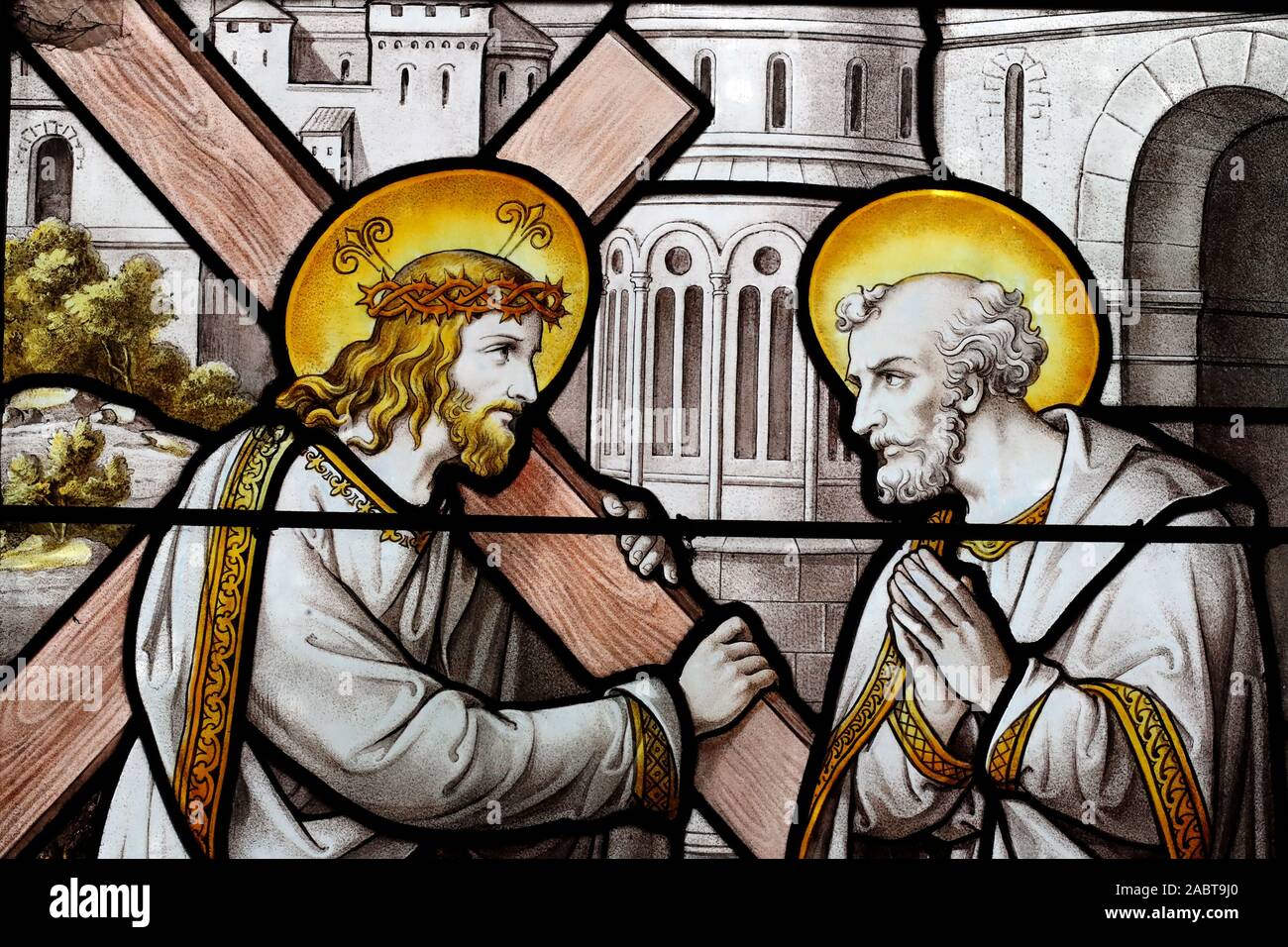 Crucifixion de peter hi-res stock photography and images - Alamy