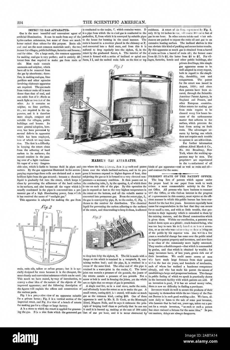 Marshs gas apparatus hi-res stock photography and images - Alamy