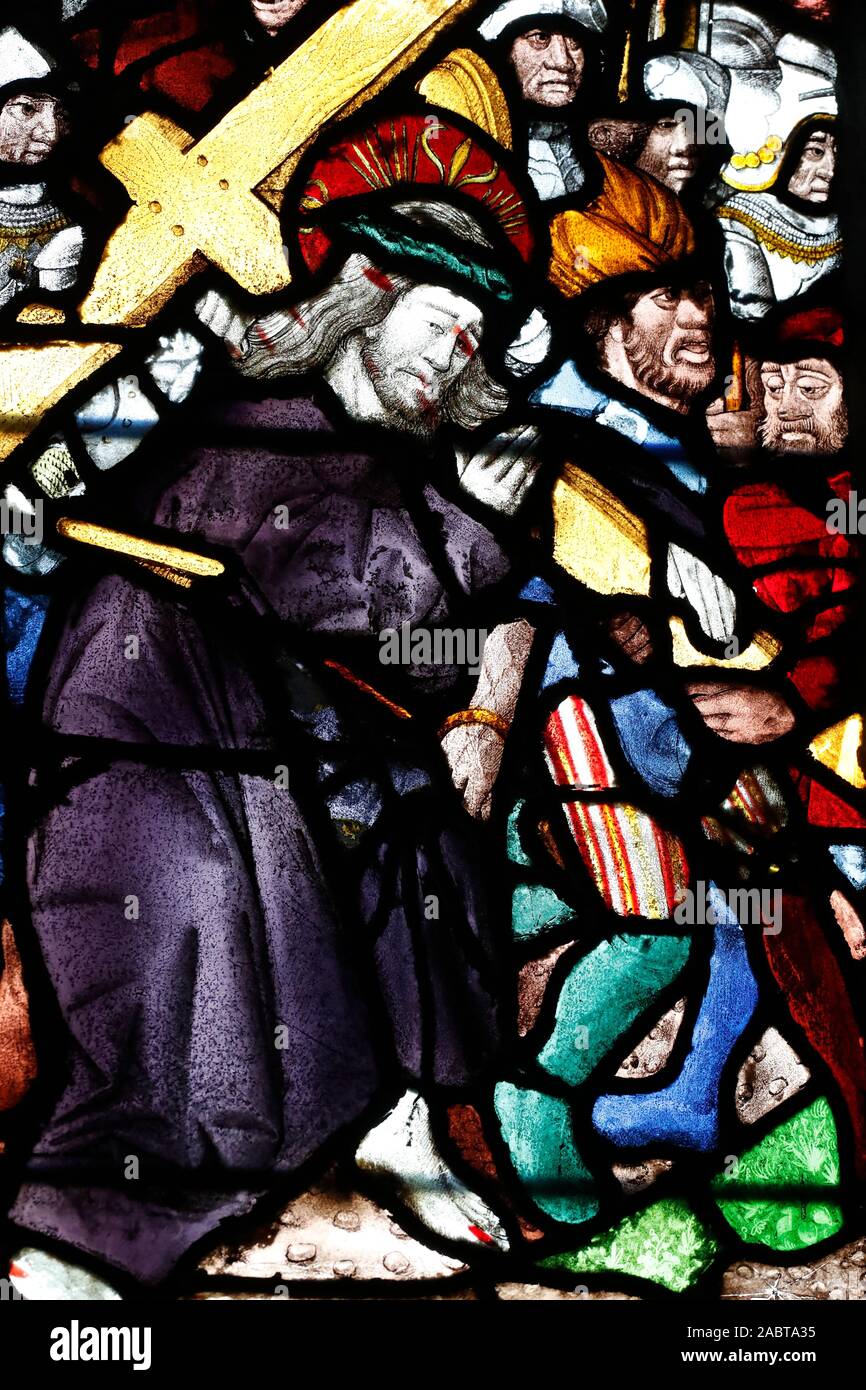 Jesus carries the cross hi-res stock photography and images - Alamy