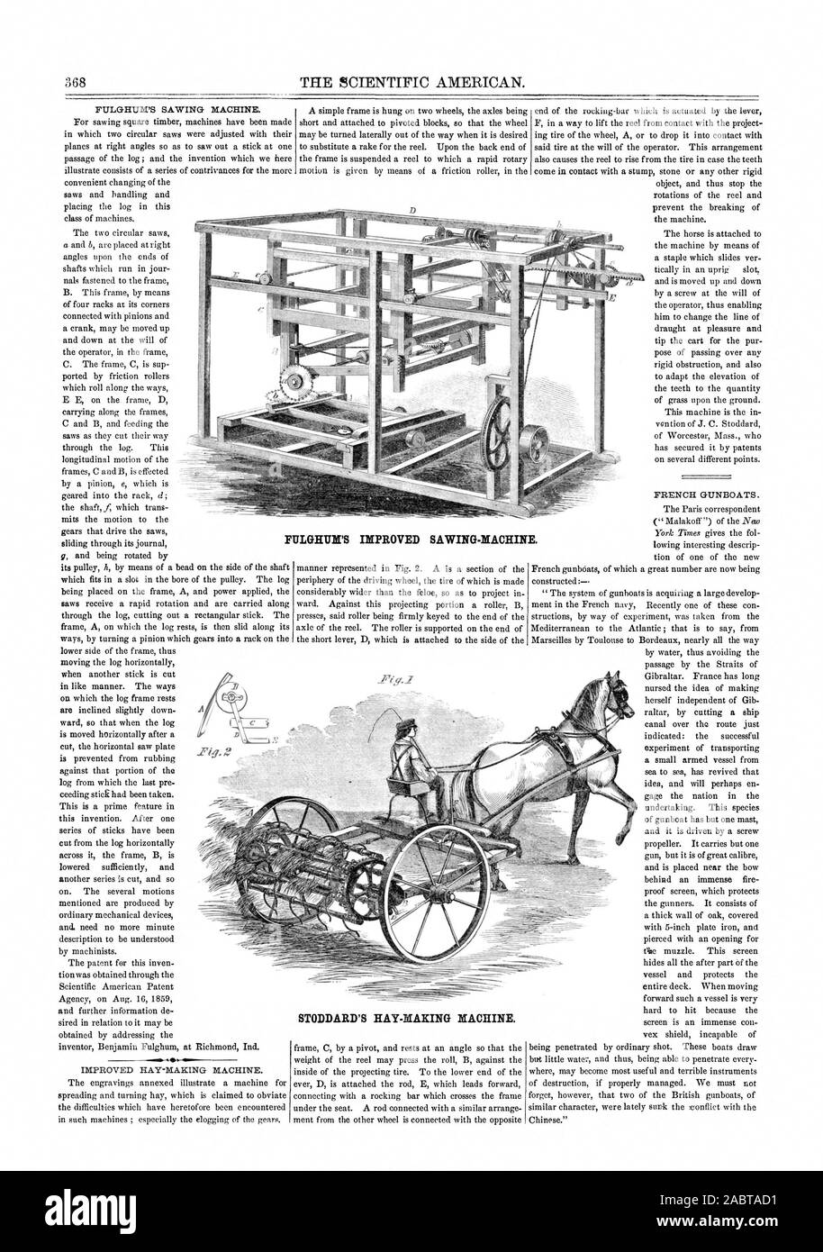 Iilgiiiiies improved sawing machine hi-res stock photography and images ...