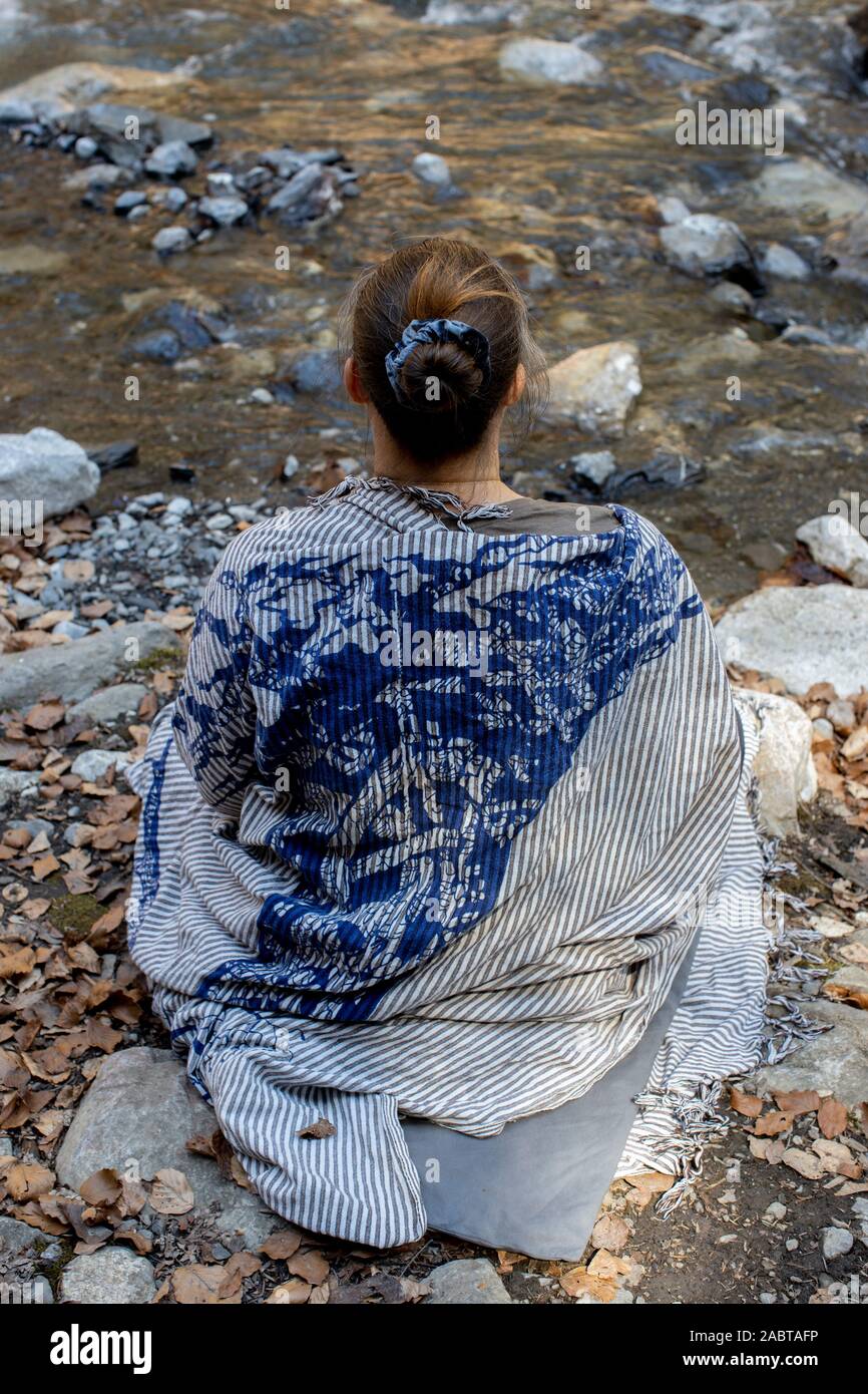 Zen sesshin (retreat) in Tamie, France. Zazen meditation Stock Photo ...