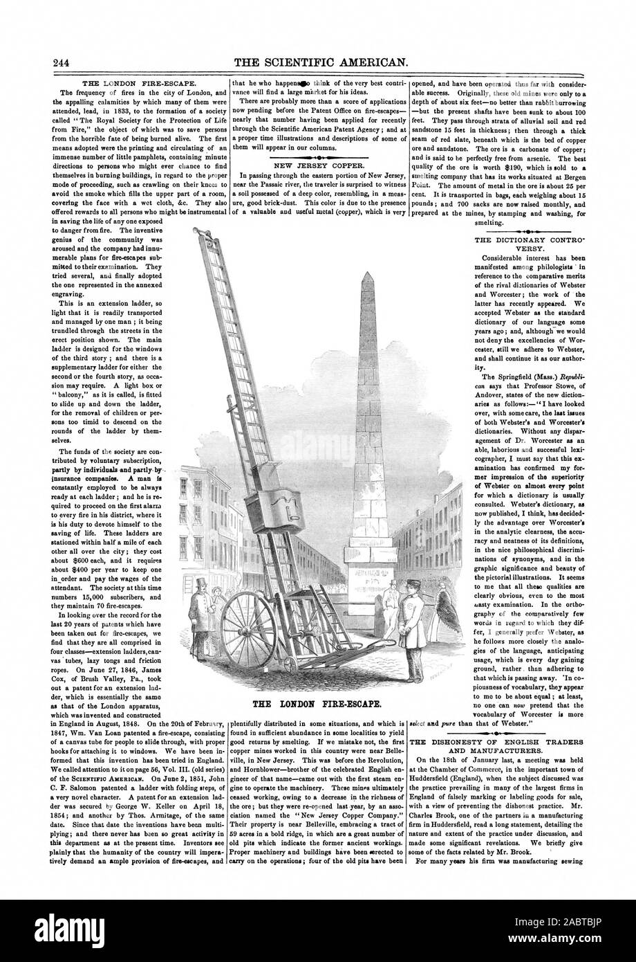 American fire escape Cut Out Stock Images & Pictures - Alamy