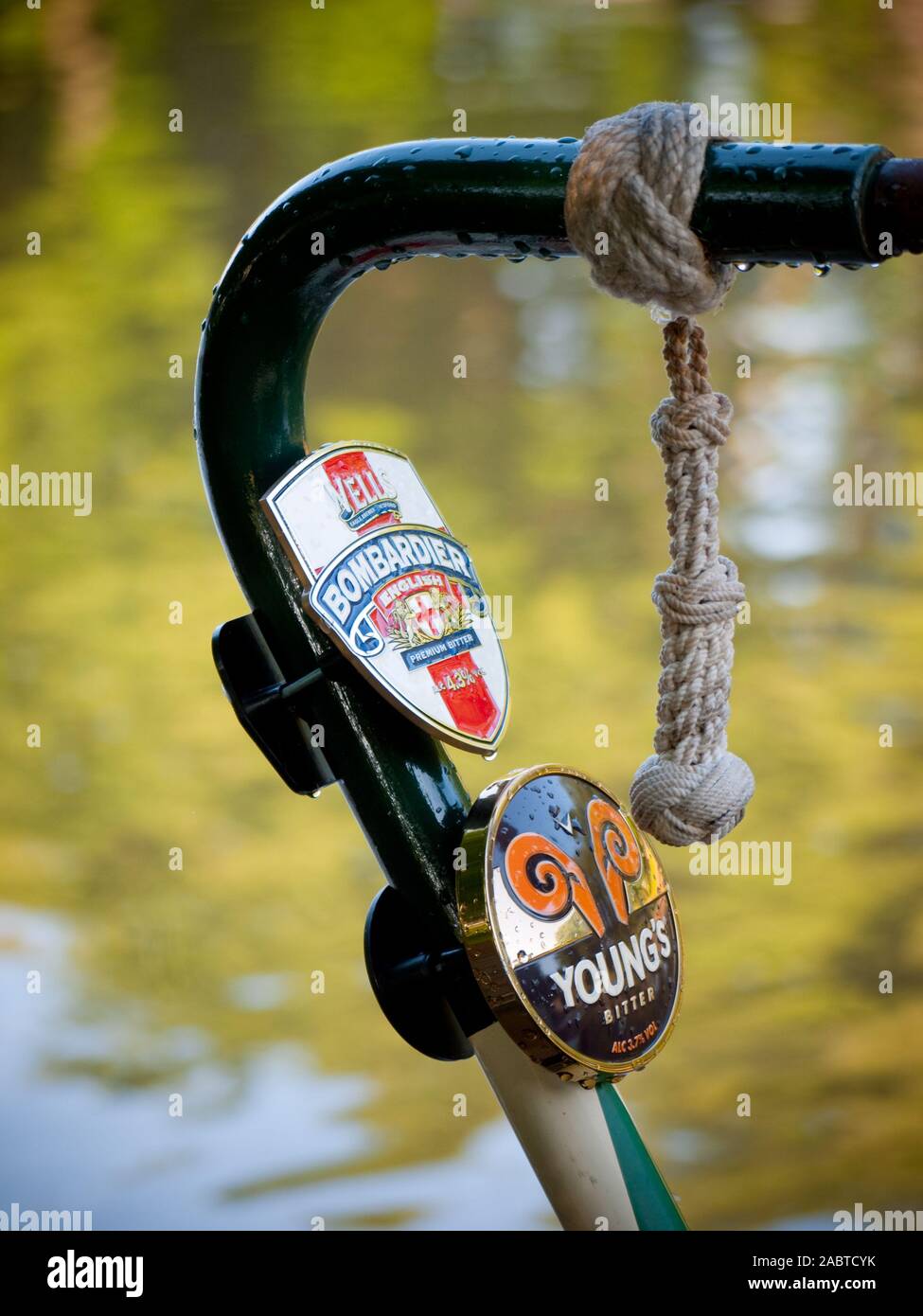 Beer pump labels hi-res stock photography and images - Alamy