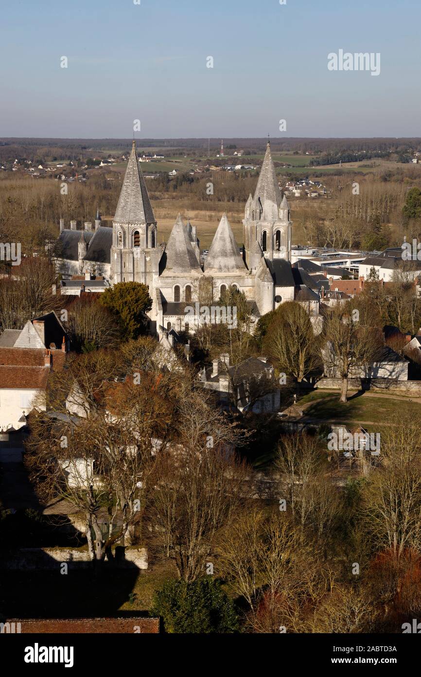 Loches castle hi-res stock photography and images - Alamy