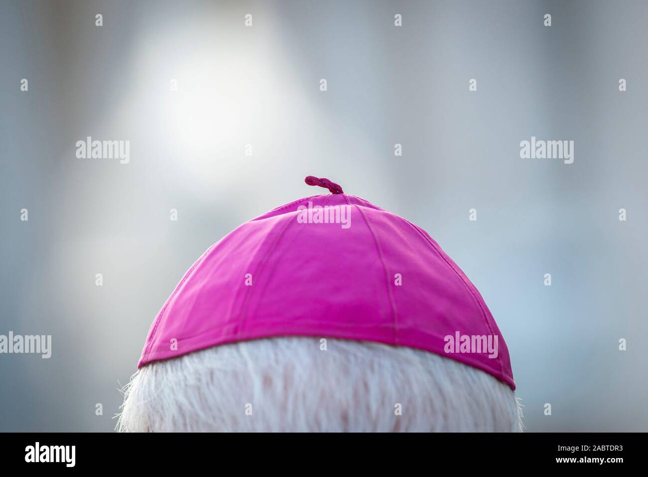 Bishop's skullcap, Vatican City Stock Photo - Alamy