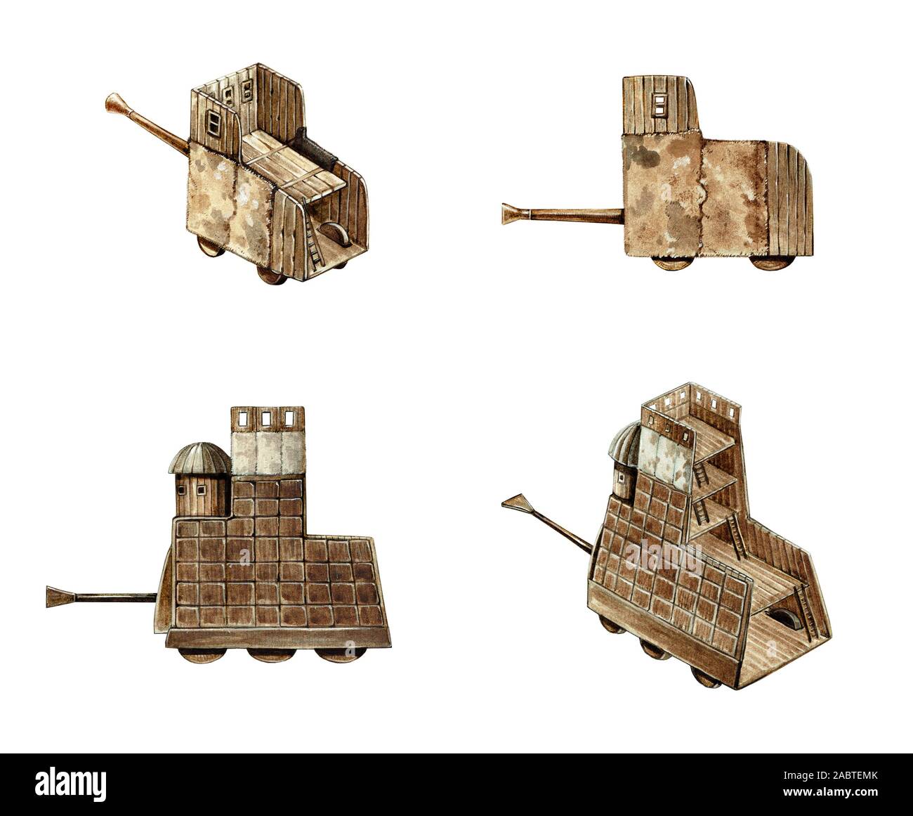 Medieval Siege Battering Ram High Resolution Stock Photography and ...