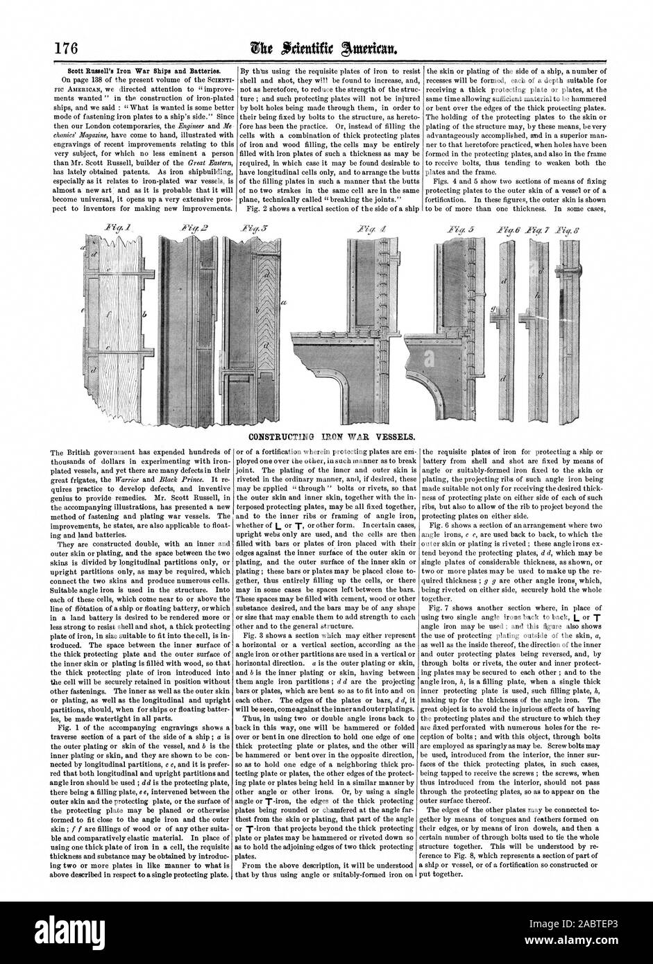 Constructing iron war vessels hi-res stock photography and images - Alamy