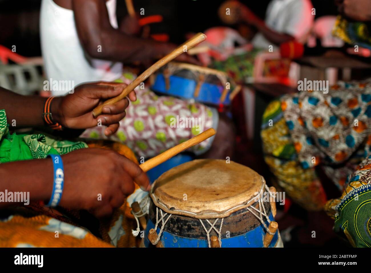 Traditional voodoo ceremony. Lome. Togo Stock Photo - Alamy