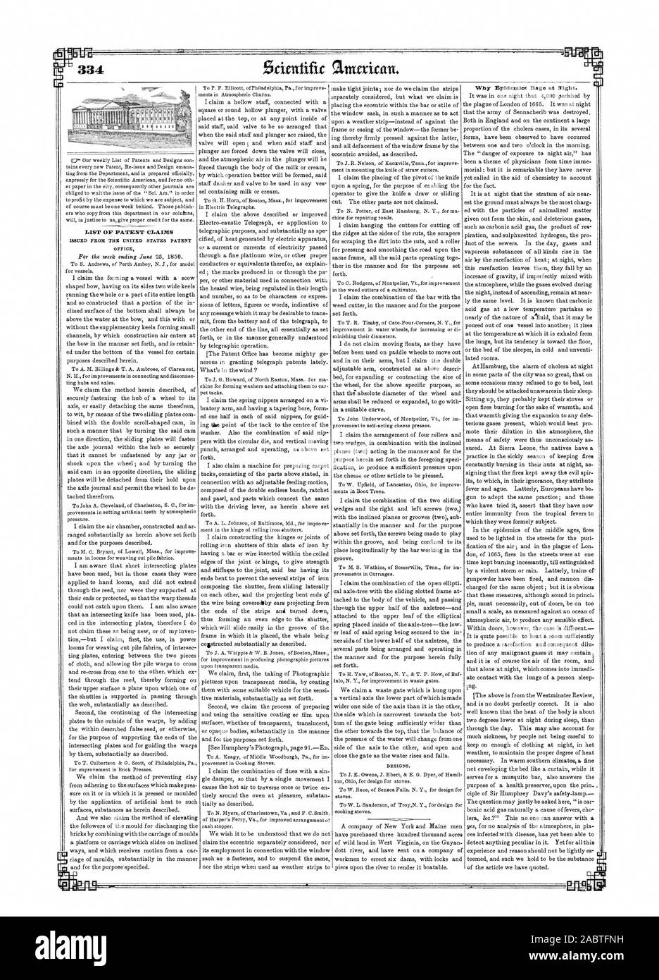 334 inventions patented Black and White Stock Photos & Images - Alamy